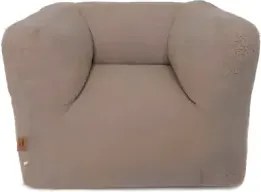 Jollein Křeslo dětské Beanbag Teddy Warm Sand / od 12 měsíců / 40×46×3