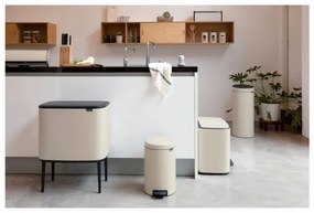 Brabantia NEWICON Pedálový odpadkový koš 12 l - jemná béžová