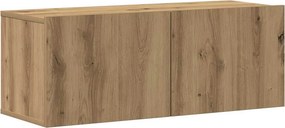 Nástěnné TV skříňky 4 ks dub artisan kompozitní 3328944