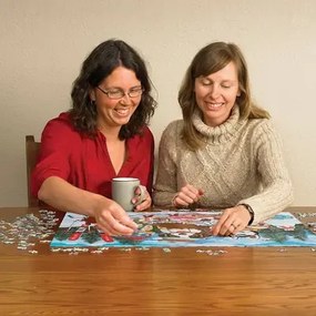 COBBLE HILL Puzzle Den sněhových radovánek / 500 dílků / od 12 let