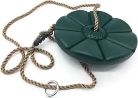 Plastový houpací disk 28 cm / Houpačka / Nosnost 80 kg / Délka lana 18