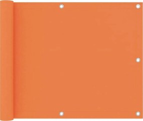 vidaXL Balkónová zástěna z oxfordské látky 75x400 cm [42328] Barva: orange
