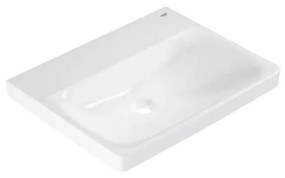 Grohe Euro Ceramic - Umyvadlo 60x47 cm, bez přepadu, bez otvoru pro baterii, alpská bílá 102416SH00