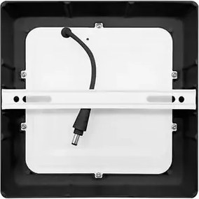 Solight WD171-B LED mini panel CCT / přisazený / 12W / 900lm / 3000K /