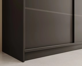 ADRK Furniture Posuvná skříň Andy 250 ADRK-SW-AND-B-250