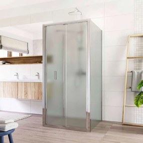 Mereo Lima sprchový kout čtverec 100 x 100 x 100 x 190 cm sklo Point ALU chrom CK86232K