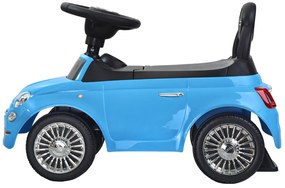 Odrážedlo Fiat 500 Modrá