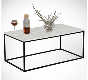 Designový konferenční stolek Pacorro 95 cm bílý
