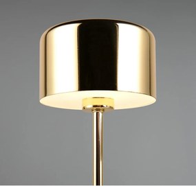 LED stmívatelná stolní lampa ve zlaté barvě (výška 30 cm) Jeff – Reality