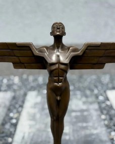 Bronzová socha - Ikarus Art Deco