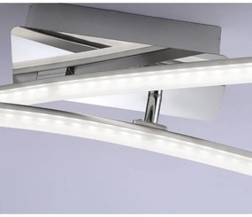 Leuchten Direkt 11270-55 - LED Přisazený lustr SIMON 2xLED/5W/230V matný chrom