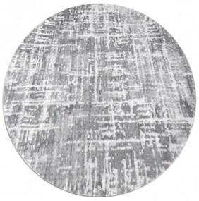 Kusový koberec Ava šedý kruh 200cm