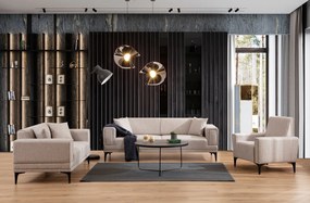 Hanah Home Třímístná pohovka HORIZON béžová
