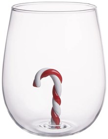 MERRY & JOY Sklenice "Candy Cane" 450 ml