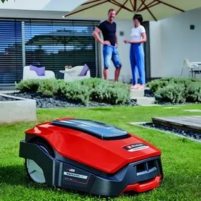 Einhell FREELEXO 1200 LCD BT červená / Robotická sekačka / 1200 m2 / 1