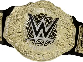 MATTEL Pás WWE Championship Title Belt Mix / černá, zlatá / Plast / od