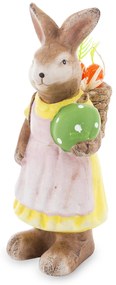 Figurka králík se zeleným vajíčkem 19 cm 143963