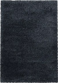 Antracitový koberec 200x290 cm Fluffy – Ayyildiz Carpets