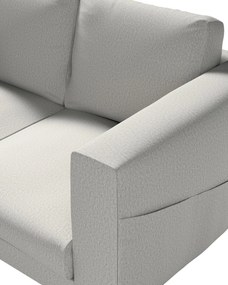 Potah na pohovku IKEA Norsborg 2-místná barva šedá látka pletený vzor