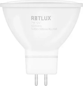 RETLUX RLL 420 GU5.3 spot / 7W / 12V / 660 lm / 3000K - teplá bílá