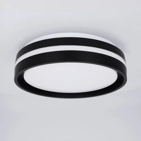 Brilagi - LED Stropní svítidlo NAOMI LED/24W/230V pr. 28,5 cm černá