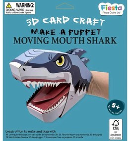 Fiesta Crafts Kreativní sada 3D loutka Žralok