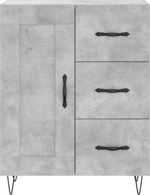 vidaXL Skříň highboard 69,5 x 34 x 180 cm kompozitní dřevo [3198109] Barva: Betonová šedá