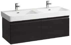 Laufen Pro S - Umyvadlová skříňka, 1260x450x390 mm, 2 zásuvky, wenge H4835710964231