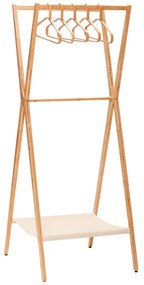 OnaDnes -20% Bambusový věšák Hübsch Bamboo 170 cm