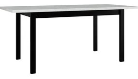 Rozkládací stůl Diesel 80 x 140/180 II, Barva dřeva: dub artisan - L, Barvy nožiček: Bíla