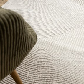 Dywany Łuszczów, Kusový koberec Balance 0194 cream, 80x150, bílá, ložnice