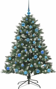 Umělý vánoční stromeček Zelená 150 cm PVC, plast a ocel 3395228