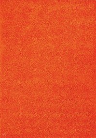 Mono Carpet Efor Shaggy 3419 80x150cm oranžový