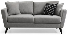 Hanah Home Dvoumístná pohovka MAYORKA šedá 170 cm 560ARE1502