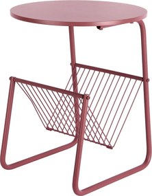 Kovový kulatý odkládací stolek ø 40 cm Riqueza Revista – Leitmotiv