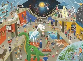 Ravensburger Puzzle: Muzeum přírodních věd / 200 dílků / od 8 let