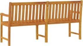 Zahradní lavice 180 cm masivní akáciové dřevo 316612