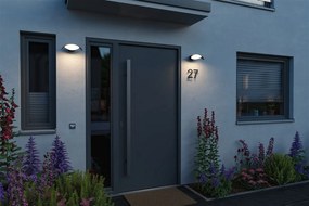 P 94765 LED venkovní nástěnné svítidlo Mesana IP44 240x165mm 3000K 12W 230V antracit hliník - PAULMANN