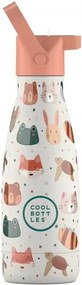 Cool bottles dětská nerezová termolahev kids pet lover třívrstvá 260 ml 3d