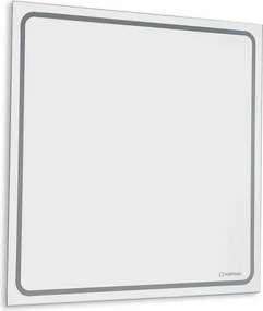 Sapho Sapho, Zrcadlo GEMINI s LED osvětlením 55x55cm, GM055