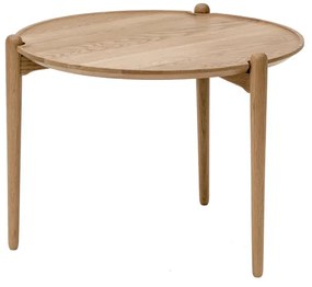 Třínohý stolek Aria Provedení Aria:: světlý dub, Velikost Aria: high