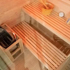 BPS-koupelny Finská sauna Relax  150x150, 4-5 osob