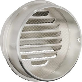 vidaXL Kryty vzduchových ventilátorů 2 ks Stříbrná 200 mm [42019382]