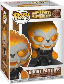 Funko pop marvel: infinity warps- ghost panther