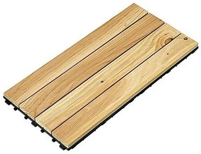 German Dřevěná dlaždice click/ Douglaska / 60 x 30 x 3 cm