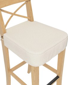 Sedák na židli IKEA Ingolf - barová barva béžová