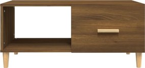 vidaXL Konferenční stolek 89,5x50x40 cm kompozitní dřevo [817515] Barva: kouřový dub
