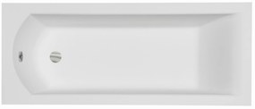 NIKIDO Akrylátová vana SHEA SLIM 140x70, 150x70, 160x70, 170x70 Velikost: 160x70