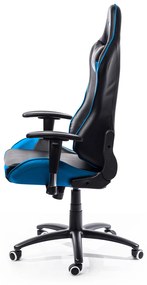 ADK kancelářská židle Runner modro-černá