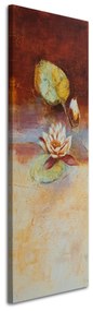 Obraz na plátně Vodní Lilie Květina Příroda - 30x90 cm